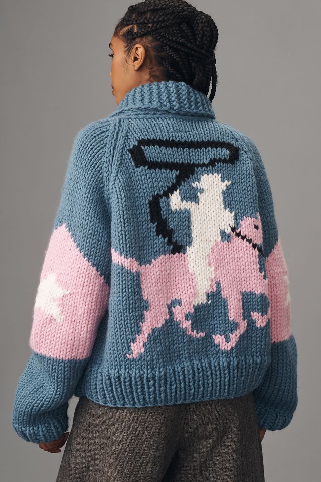 GOGO Sweaters Knit Cowboy Caridgan Sweater | Anthropologie