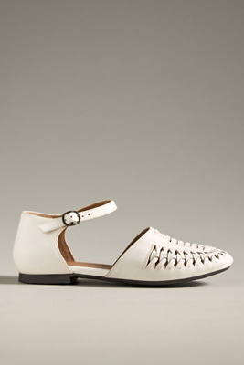 Seychelles Crimson Woven Flats | Anthropologie
