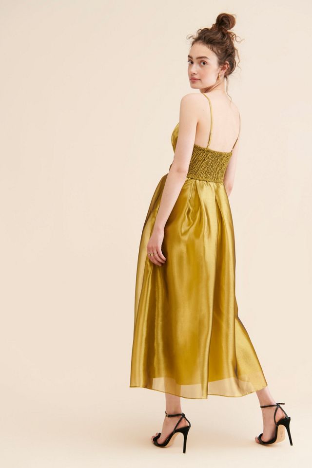 Let Me Be A-Line Pleated Dress | Anthropologie
