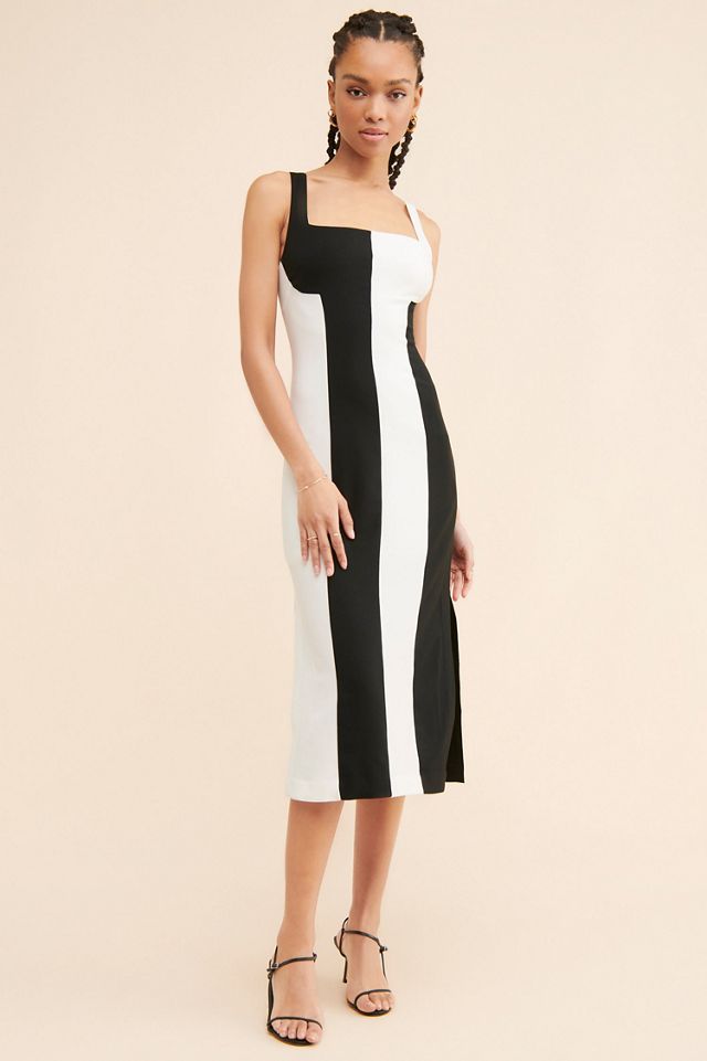 Hutch Colorblock Midi Dress | Anthropologie