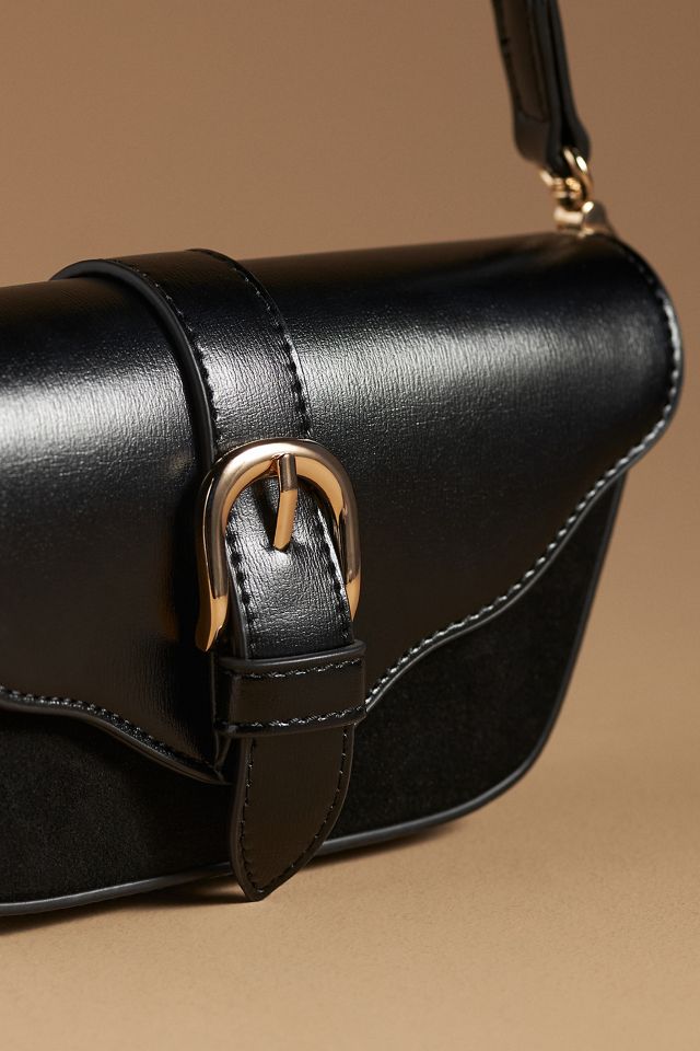 Buckle Structured Sling Bag | Anthropologie