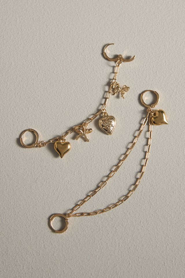 Icon Chain Shoe Charm Set | Anthropologie