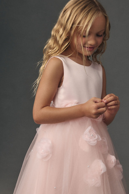 Princess Daliana Rosette Flower Girl Dress | Anthropologie