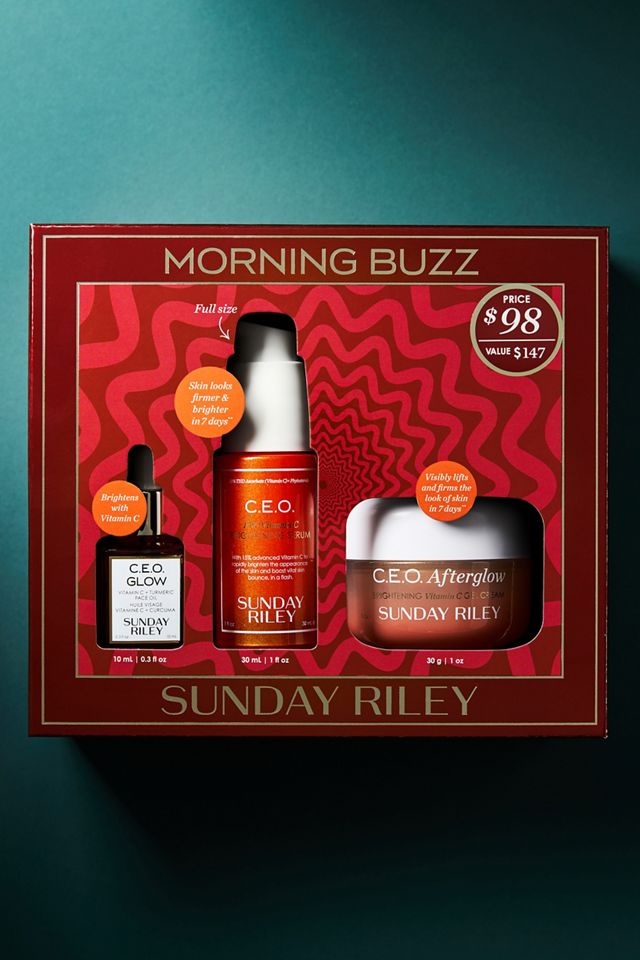 Sunday Riley Morning Buzz Gift Set | Anthropologie