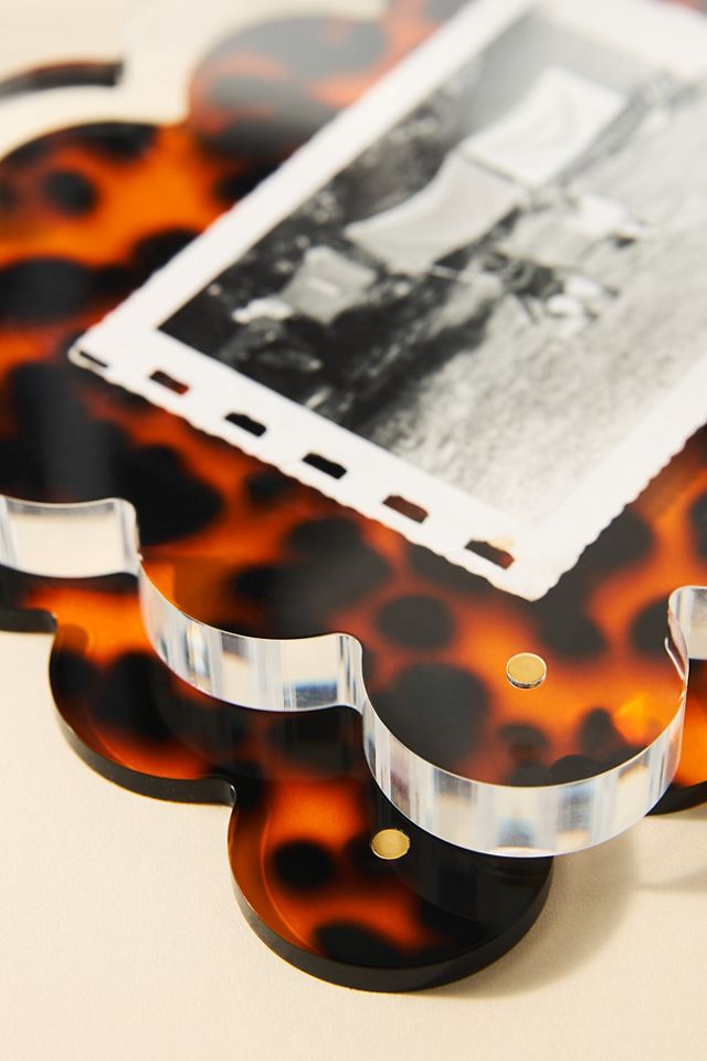Acrylic Scalloped Picture Frame | AnthroHome