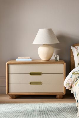 Nightstands Nightstands Bedside Tables with Drawers AnthroHome