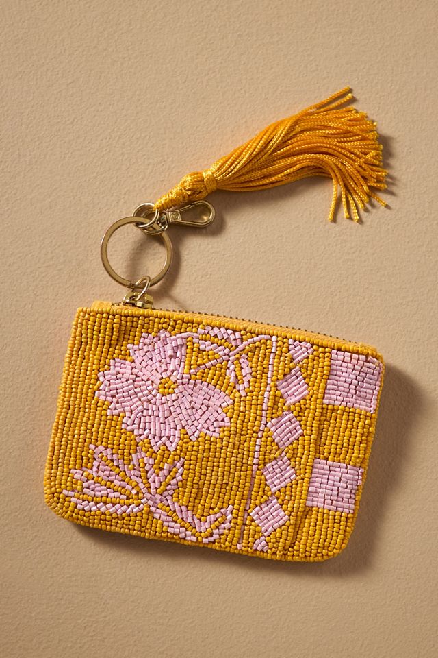 The Fiona Beaded Coin Purse | Anthropologie