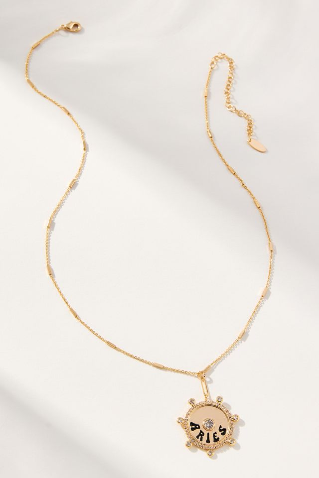 Zodiac Circle Necklace
