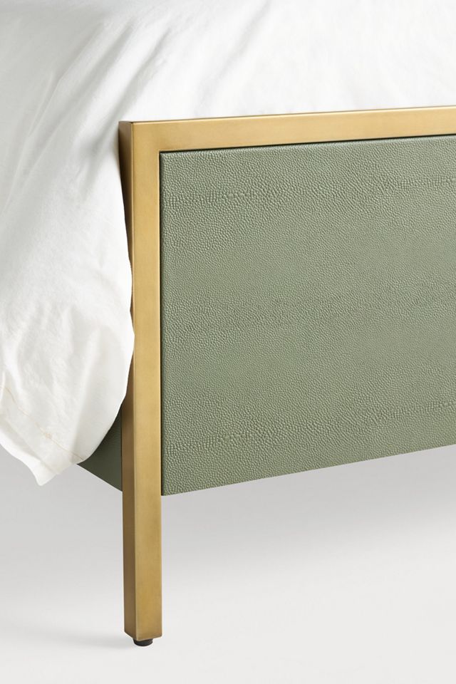 Autumn Shagreen Bed | Anthropologie