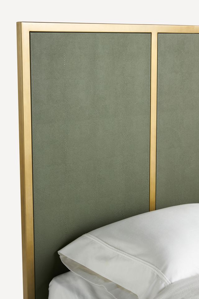 Autumn Shagreen Bed | Anthropologie