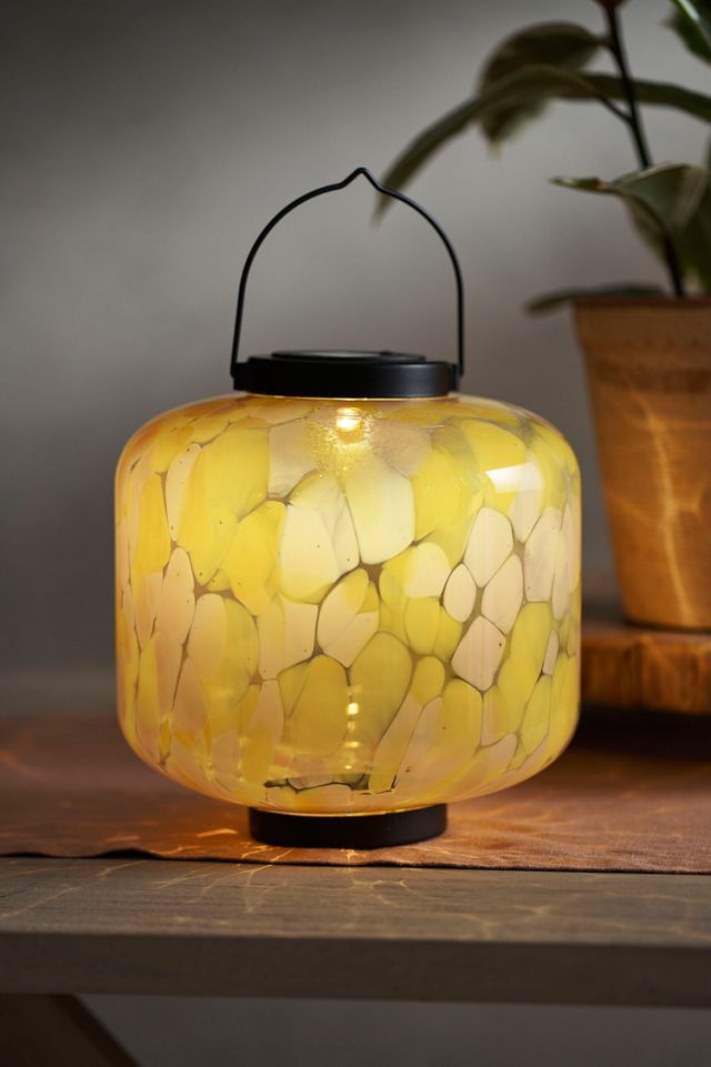 Solar Glass Lantern | AnthroLiving