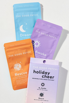 The Good Patch Holiday Cheer Wellness Patch Set | Anthropologie