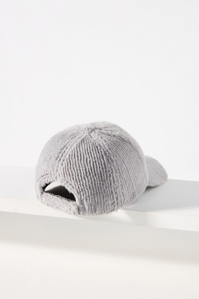 Ribbed Sherpa Baseball Cap | Anthropologie