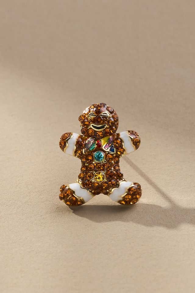 BaubleBar I'm The Gingerbread Man Post Earrings | Anthropologie