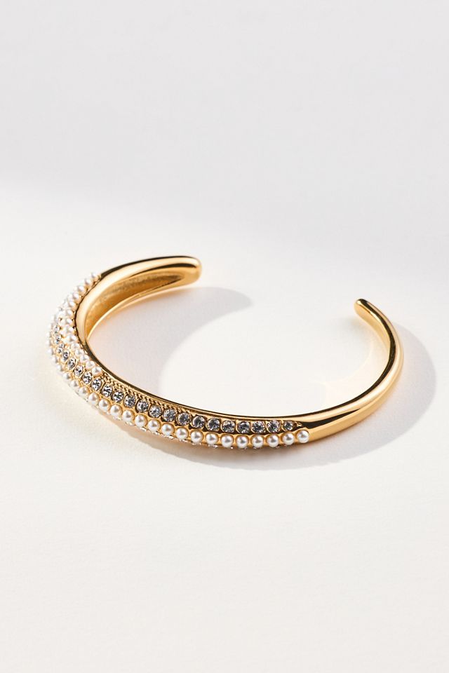8 Other Reasons Rhinestone Cuff Bracelet | Anthropologie