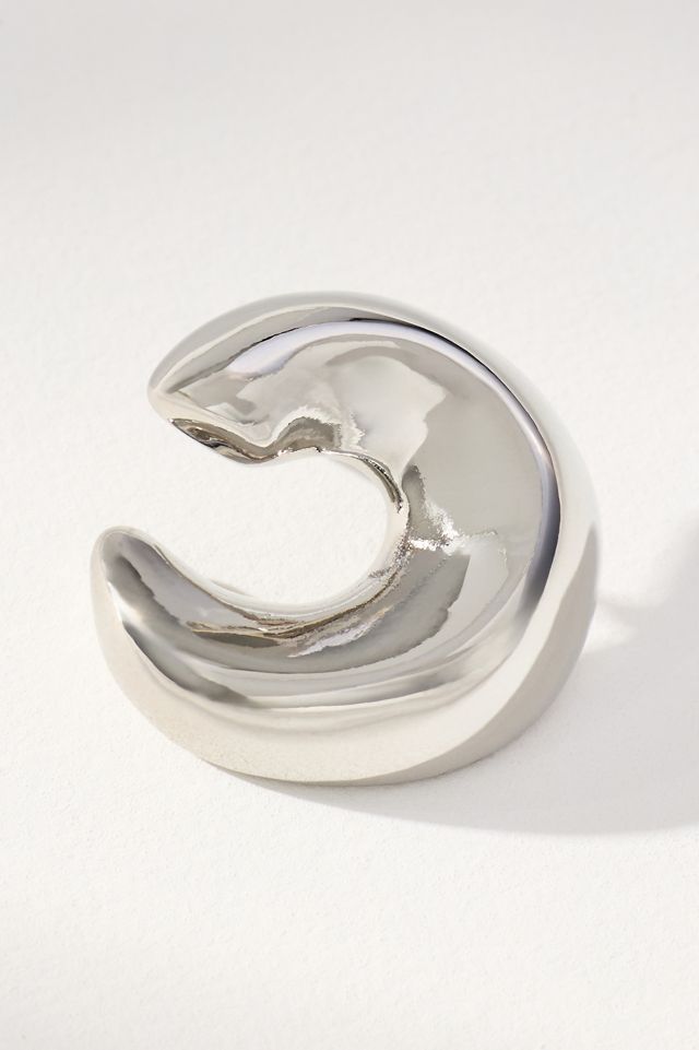 Front-Facing C Post Earrings | Anthropologie