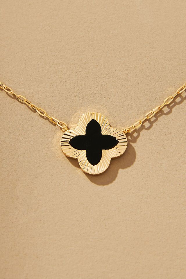 Small Clover Charm Necklace | Anthropologie