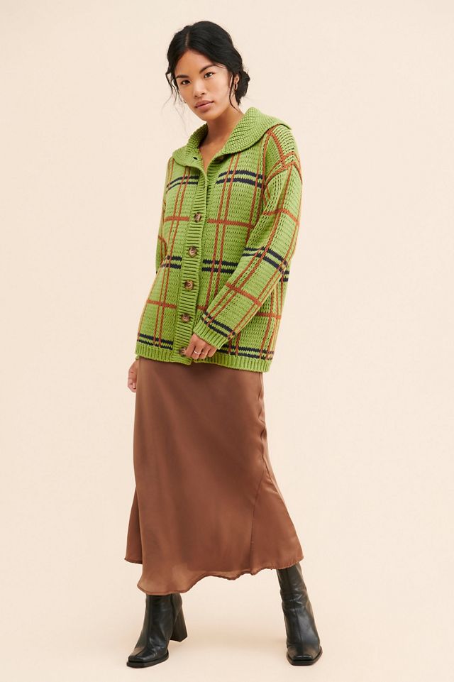 Callahan Bonnie Plaid Cardigan | Anthropologie