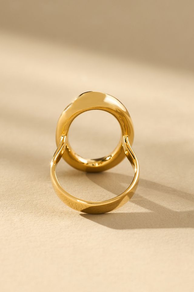 Open Oval Ring | Anthropologie