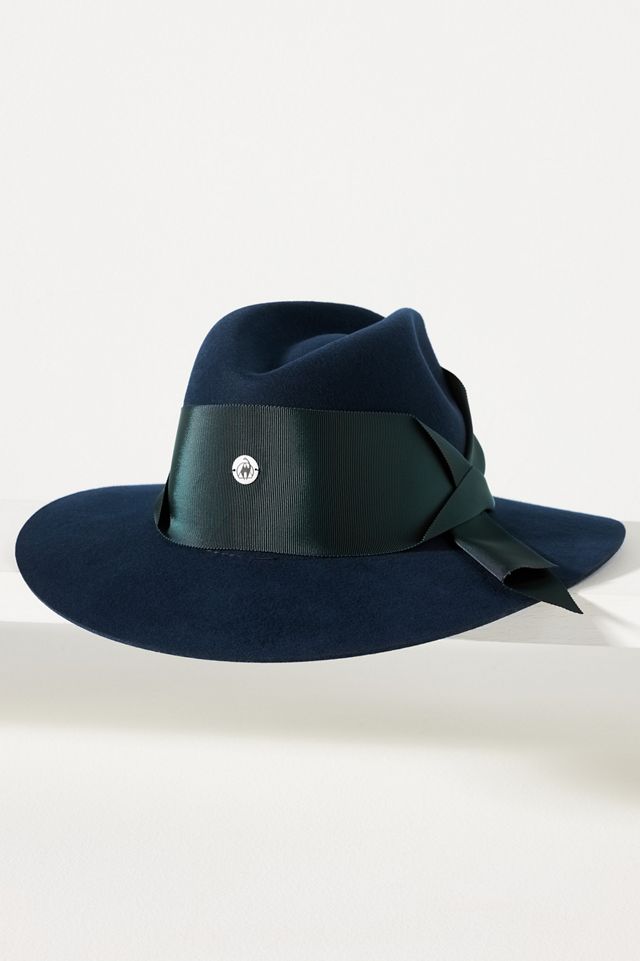 Freya Gardenia Thick Ribbon Fedora | Anthropologie