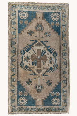 District Loom Vintage Turkish Mini Rug No. 552 | AnthroLiving
