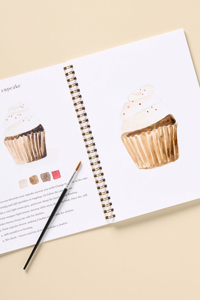 Emily Lex Studio Watercolor Workbook | AnthroHome