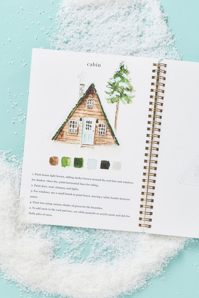 Emily Lex Studio Watercolor Workbook | AnthroHome