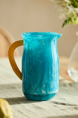 Color Block Resin Pitcher | Anthropologie