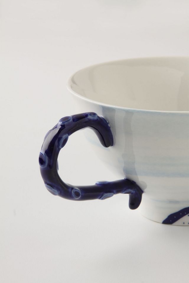 From The Deep Cup & Saucer | AnthroLiving