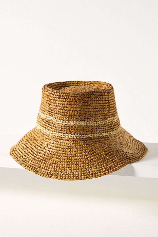 Wyeth Raffia Straw Bucket Hat | Anthropologie UK