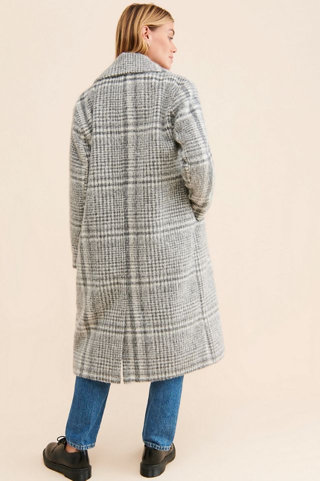 RD Style Mia Plaid Coat | Anthropologie