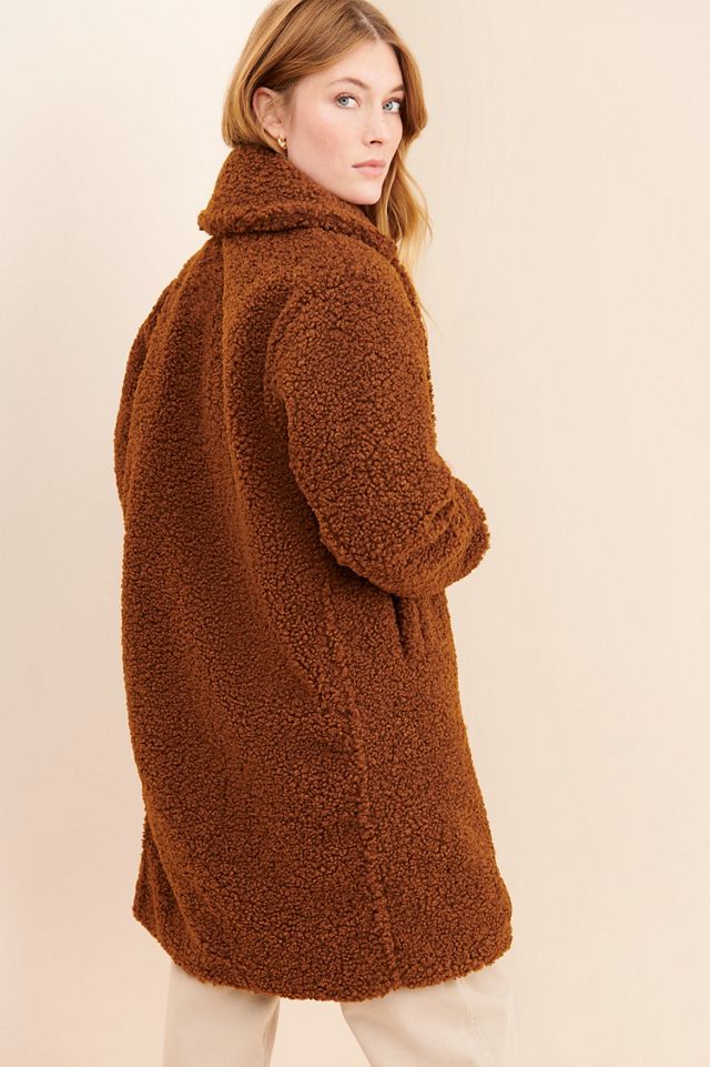 Lost + Wander Nina Teddy Jacket | Anthropologie