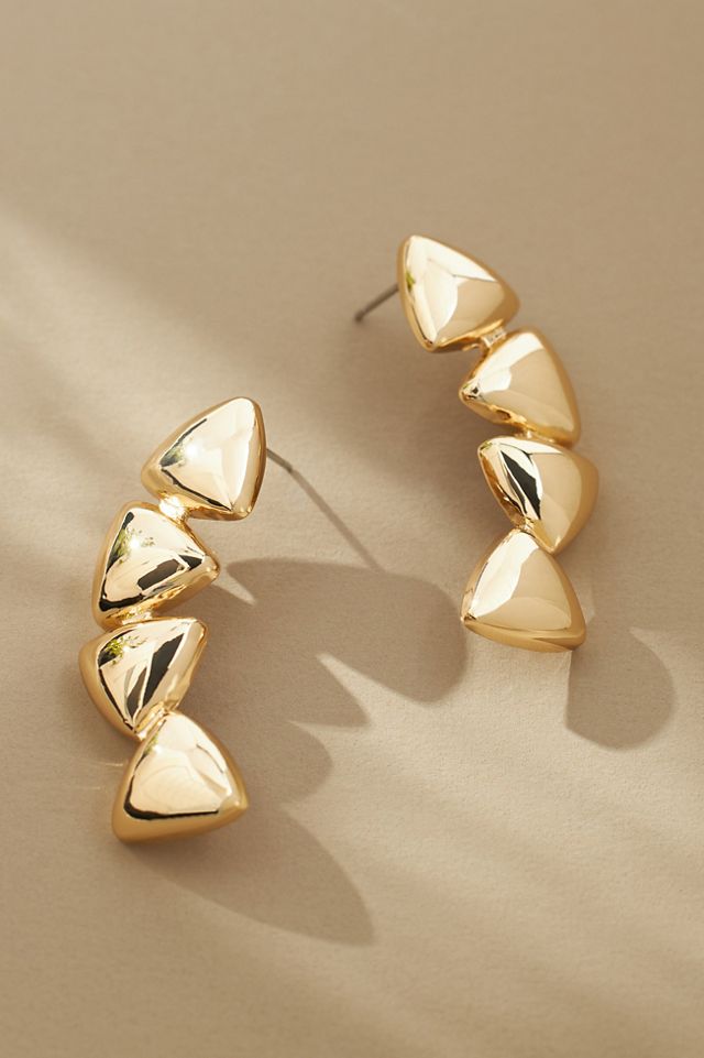 Triangle Drop Earrings | Anthropologie