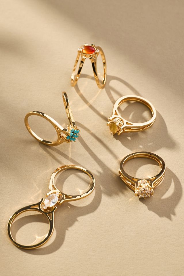 Stone Flip Ring | Anthropologie UK