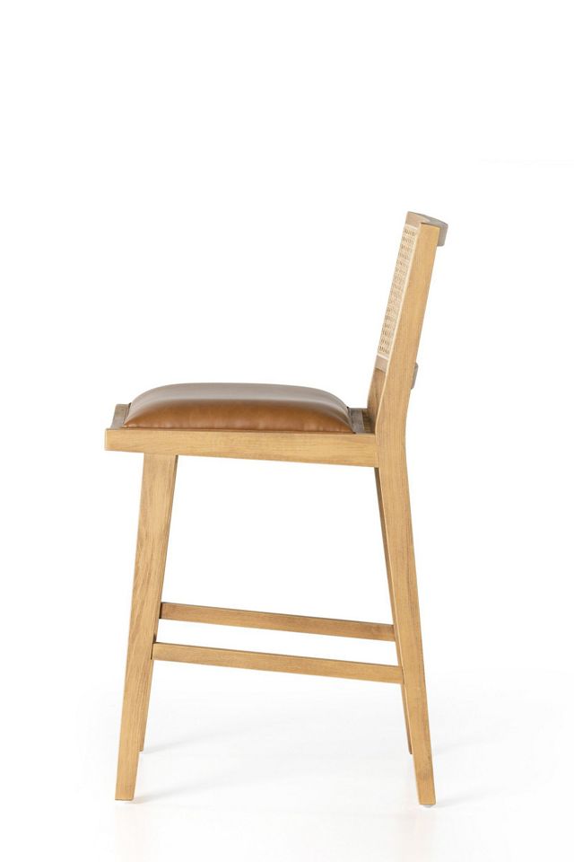 Sage Beech Wood Counter Stool | AnthroHome