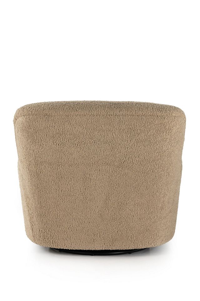 Kadon Wing-Back Swivel Chair | AnthroLiving