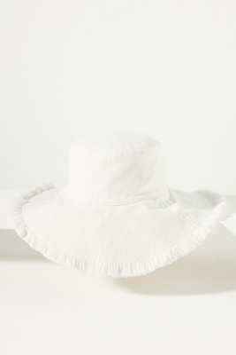 Frayed Edge Bucket Hat | Anthropologie