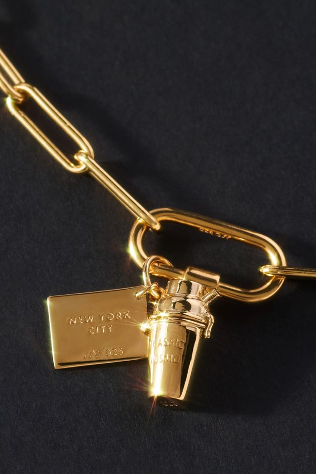 Jet Set Candy Cosmo Cocktail Shaker Charm | Anthropologie