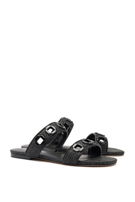 Larroudé Milan Flat Mule | Anthropologie