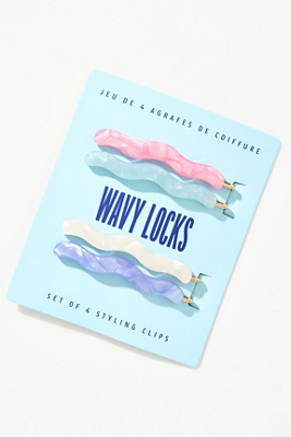 Wavy Bobby Pins, Set of 4 | Anthropologie