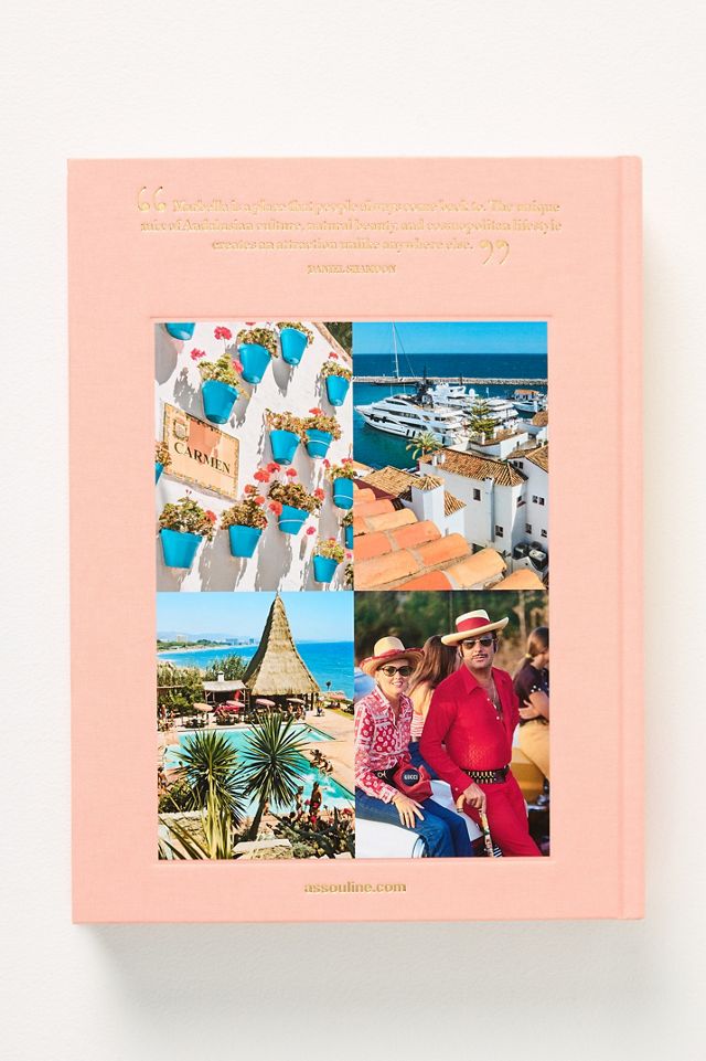 Marbella Sol Hardcover Coffee Table Travel Book | Anthropologie