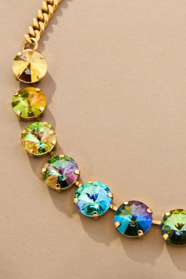 Tova Mini Sofia Crystal Necklace | Anthropologie