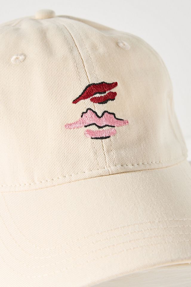 Frasier Sterling Lips Baseball Cap | Anthropologie