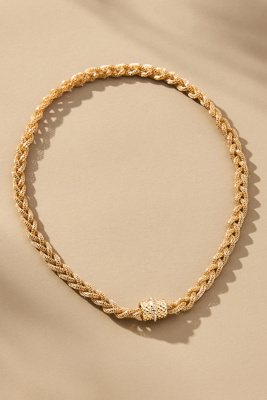 Rope Chain Magnetic Clasp Necklace | Anthropologie