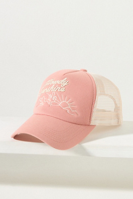 Worn/West Howdy Sunshine Trucker Hat | Anthropologie