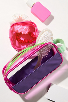 Colorblock Cosmetic Bag | Anthropologie