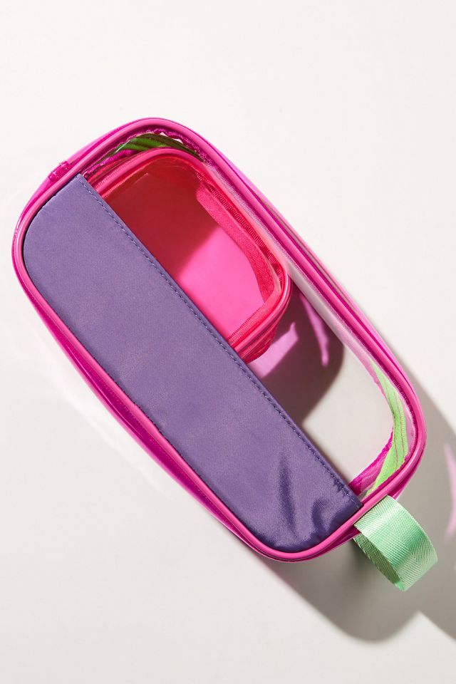 Colorblock Cosmetic Bag | Anthropologie