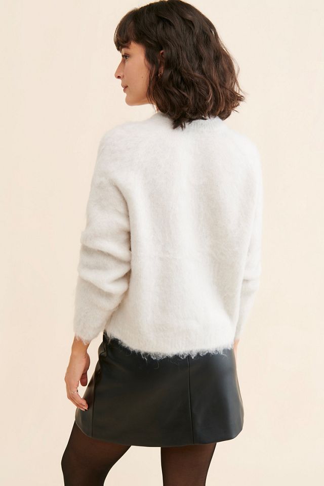 Madewell Brushed Ralph V-Neck Pullover | Anthropologie