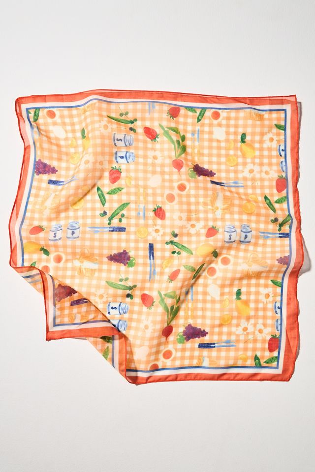 Fruit Stand Head Scarves, Set of 2 | Anthropologie