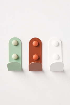 Powder-Coated Flip Wall Hook | AnthroHome